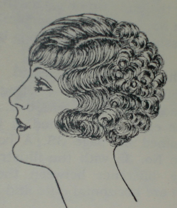How To Cut Vintage 1920s Flapper Bobbed Hairstyles on Luulla